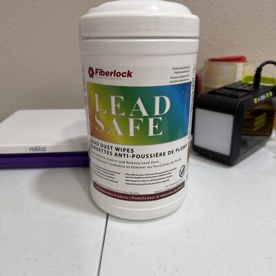 Fiberlock Lead Safe Dust Cloths, 8" x 12", 90 count, 5498 | eBay