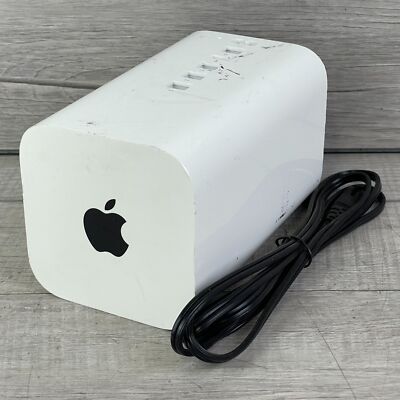 Apple Airport Extreme A1521 6th GEN White Wireless 5 GHz Dual Band Wi ...