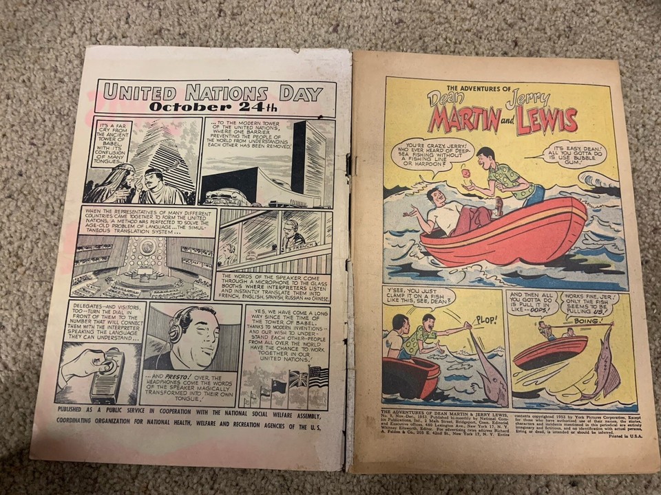 True Secrets #36 Matt Baker Art Headlights! & Dean Martin & Jerry Lewis ...