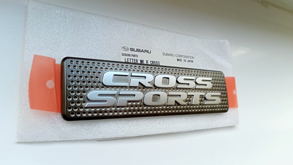 For Subaru Forester Cross Sports JDM Emblem OEM Badge | eBay