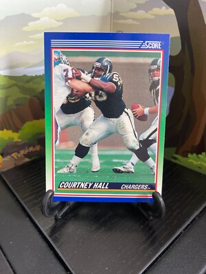 1990 Score Courtney Hall #366 Football Card | eBay