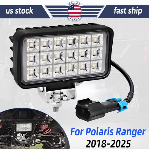 LED Rear Backup Reverse Light Tail Light For 2018-2025 Polaris Ranger ...