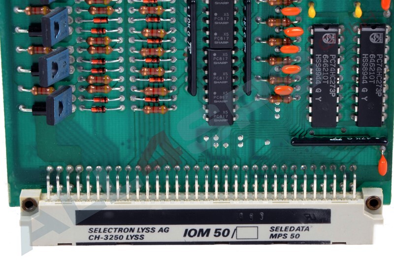 SELECTRON SELEDATA, MPS50, I/O MODULE, IOM50, 252.0006 | eBay.de