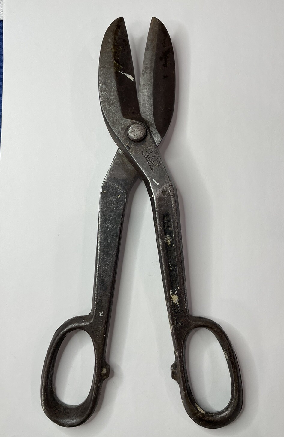 Vintage Older Pexto Sheet Metal Shears Straight Blade - 11.5 Inch | eBay