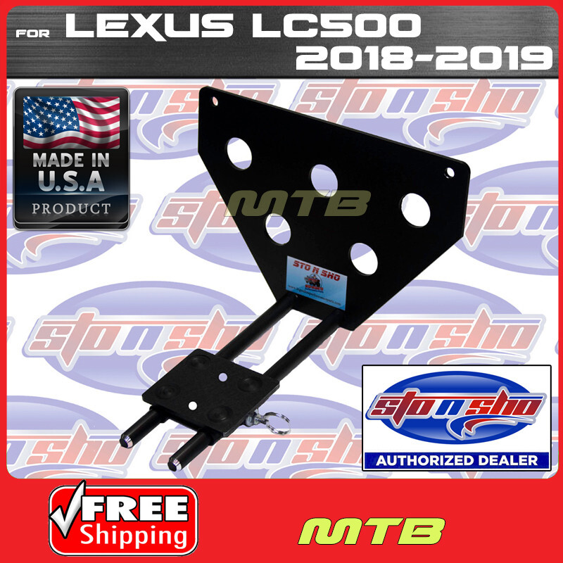 License Plate Bracket For 2018-2019 Lexus LC500 Quick Release STO N SHO ...
