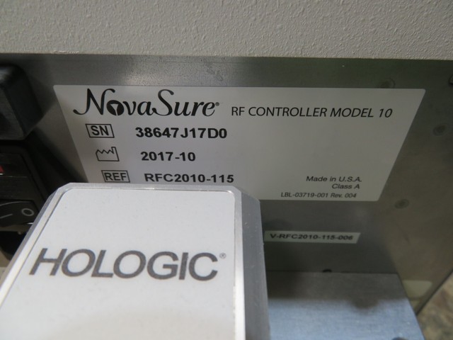 Hologic NovaSure RFC2010-115 RF Controller Endometrial Ablation System ...