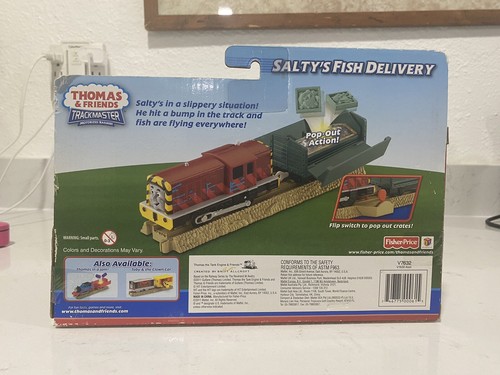 Thomas and Friends Trackmaster motorized railway Salty’s Fish Delivery ...
