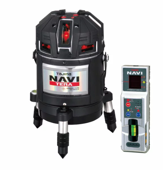 TAJIMA Red Level Laser ML10N-KYR 4-Line Auto Angle Adjust Navi Sensor ...