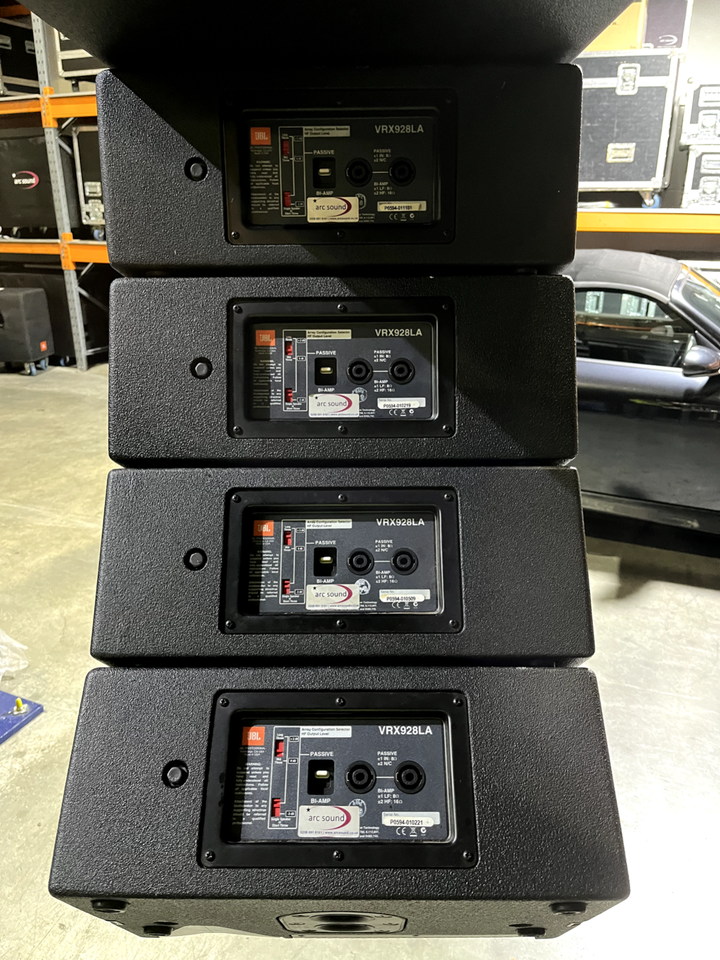 JBL VRX928 VRX915 Turnkey line array PA system with Crown Itech9000HD ...