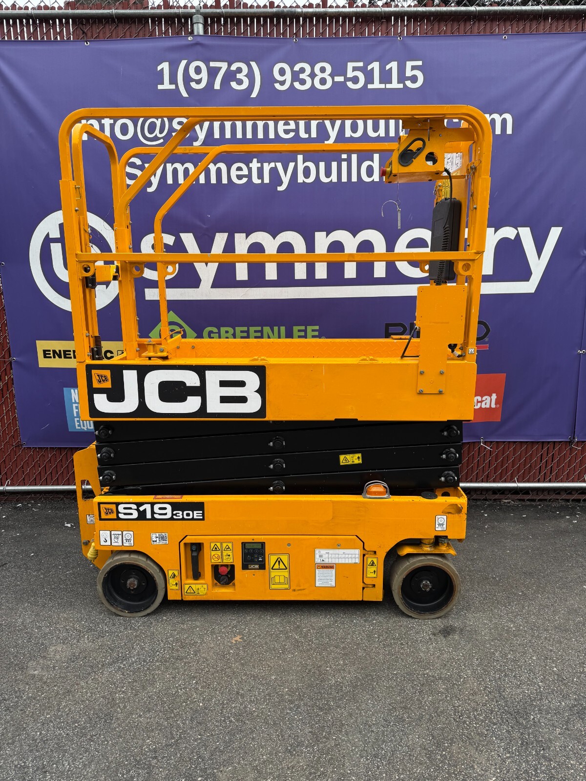 2022 JCB S1930E Electric Scissor Lift 26 HOURS Platform Lift MINT | eBay