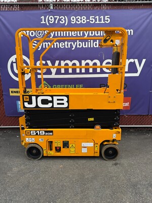 2022 JCB S1930E Electric Scissor Lift 26 HOURS Platform Lift MINT | eBay