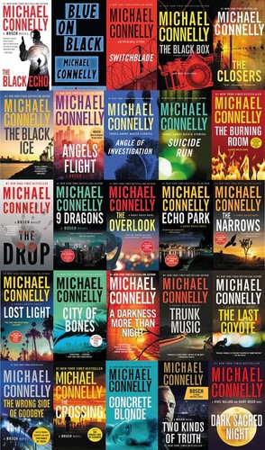 AUDIOBOOKS ~ HARRY BOSCH by MICHAEL CONNELLY 23 BOOK COLLECTION USB ...