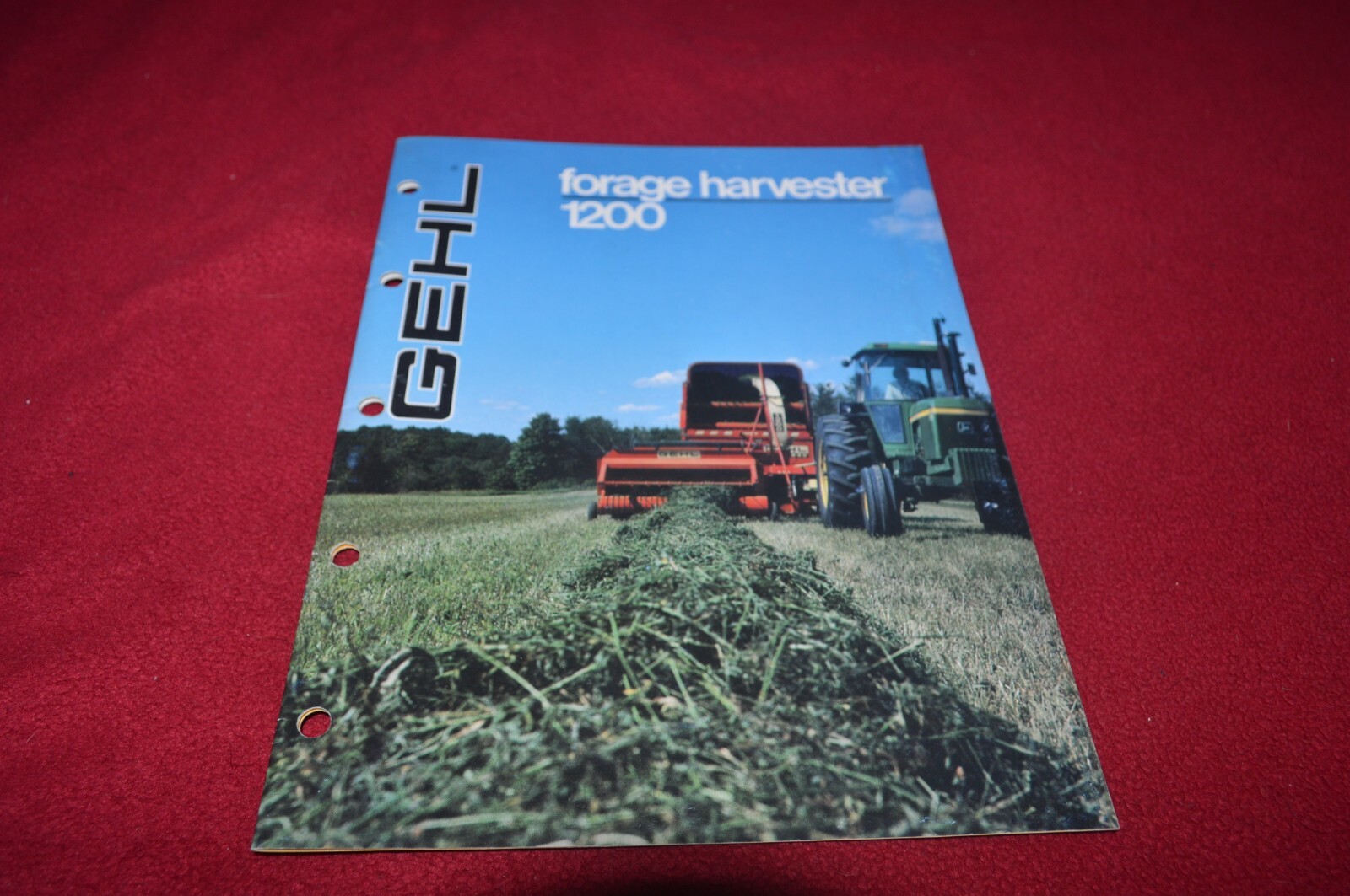 Gehl 1000 1200 Forage Harvester Dealer's Brochure YABE18 | eBay