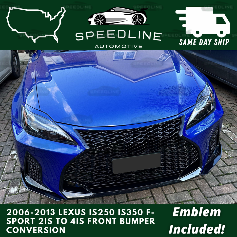 Fit for 2006-2013 Lexus IS250 IS350 C Front Bumper Grille Kit ...