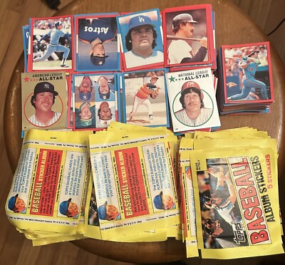 1982 TOPPS BASEBALL STAMPS ~ 900+ STAMPS & 30 PACKS - FROM 1983 TOPPS ...