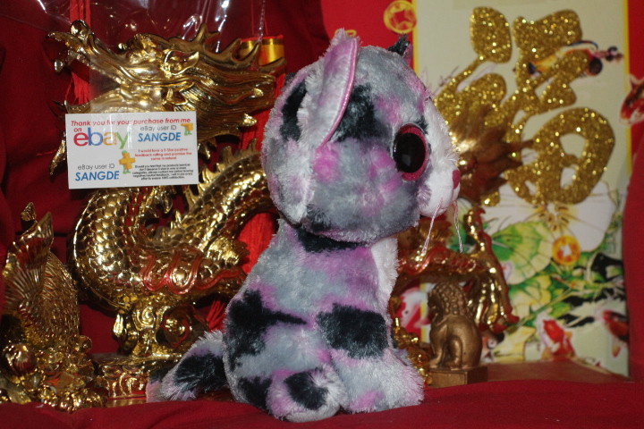 TY BEANIE BOOS LINDI THE CAT.MEDIUM BUDDY.9".MWNMT.2016.NICE GIFT | eBay