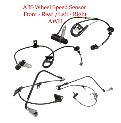 4 ABS Wheel Speed Sensor Front-Rear Left & Right Fits Lexus RX300 1999 ...