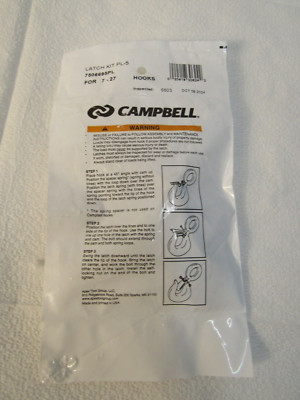 Campbell Latch Kit Hooks PL-5 7506695PL Replacements For 7-27 | eBay
