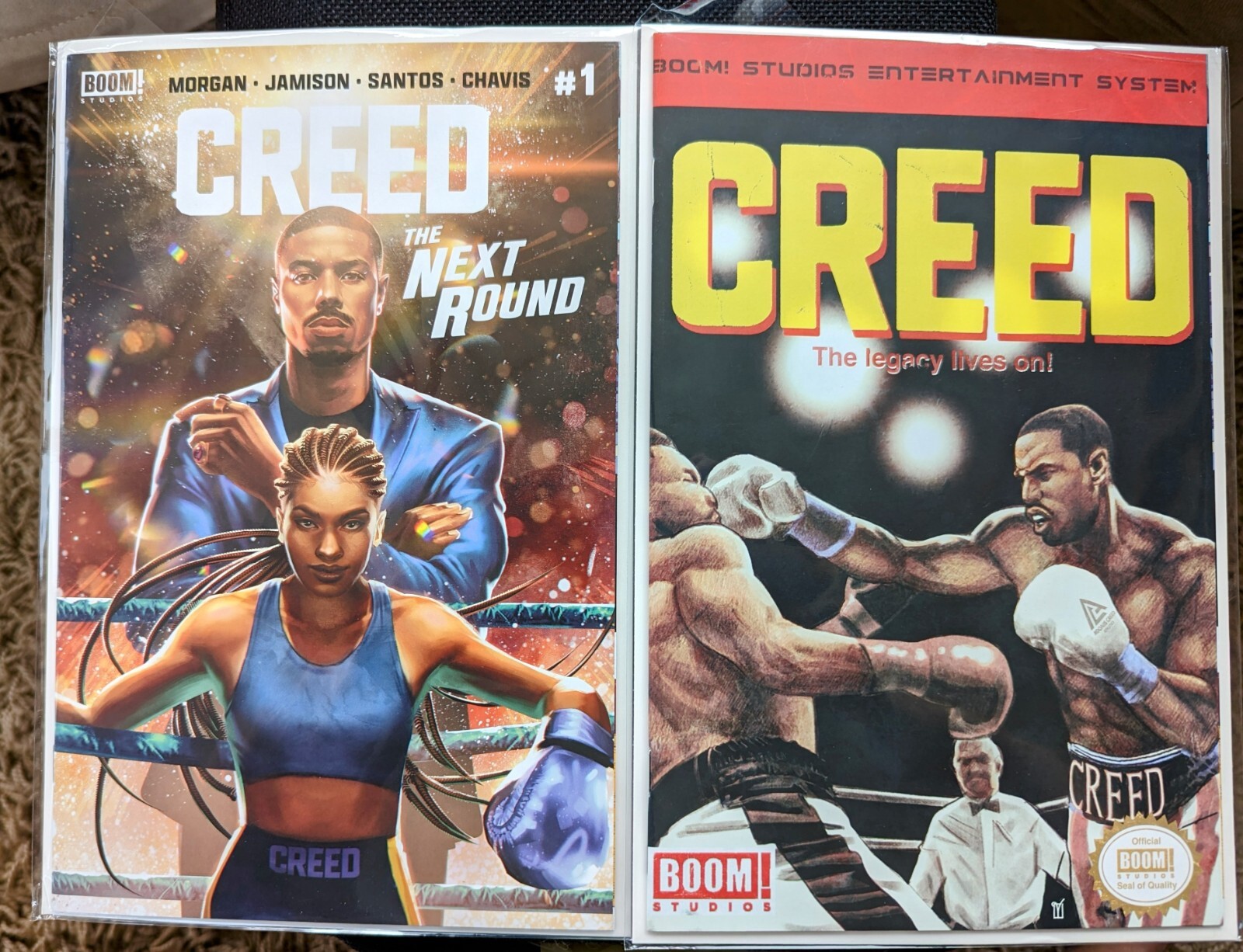 CREED THE NEXT ROUND #1 Cover A and B VARIANT Set Boom Studios 2023. | eBay