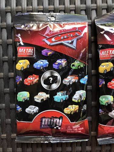 Disney Pixar Cars MINI RACERS Blind Bag Lot 3 Car Bags NEW | eBay