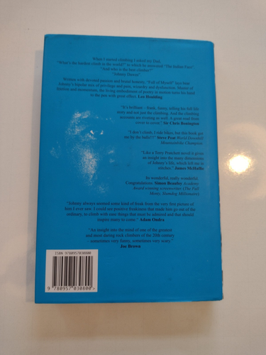 Johnny Dawes - Full Of Myself - 1st Edition - Signed Copy - Climbing ...