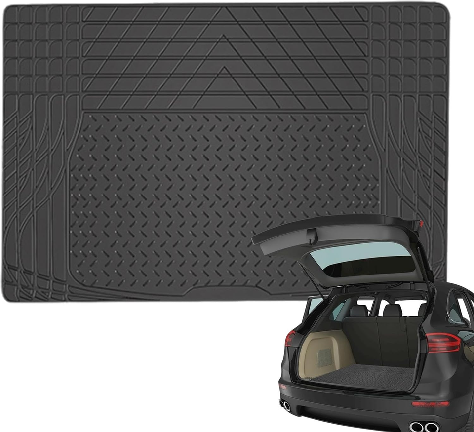 Trunk Liner - Trunk Floor Pad | Trimmable Easy Clean Trunk Liner Pad ...