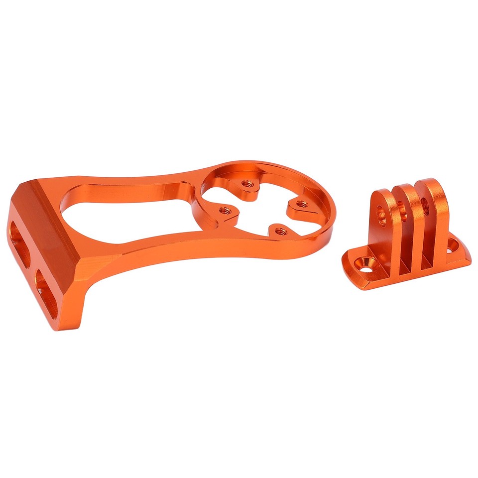 (Red)Bike Computer Extended Mount Out Front Bicycle GPS Combo Holder ...