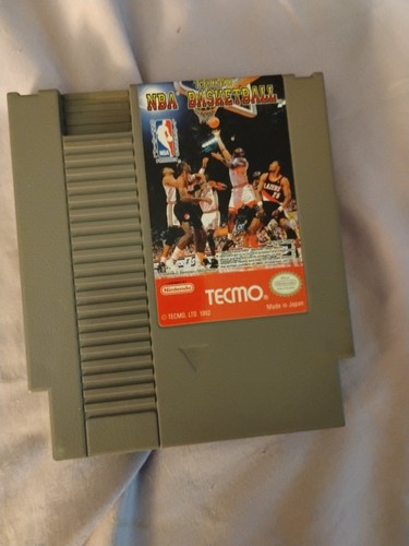 Tecmo NBA Basketball (Nintendo | NES) Retro | Vintage Video Game ...
