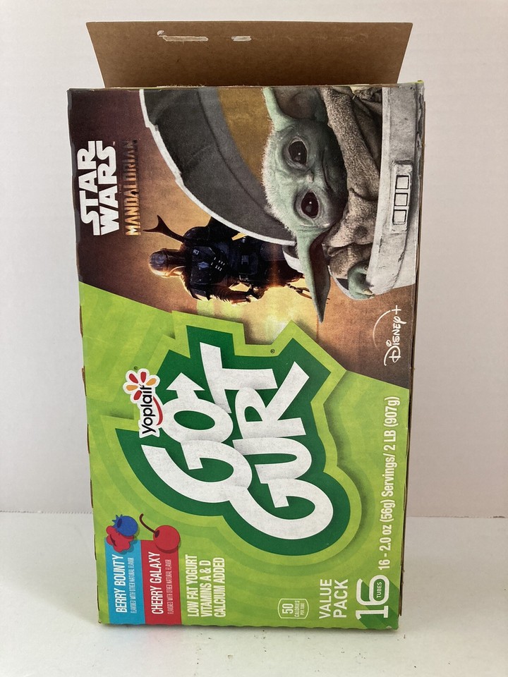 Yoplait Go Gurt Star Wars: The Mandalorian Box (Empty) | eBay