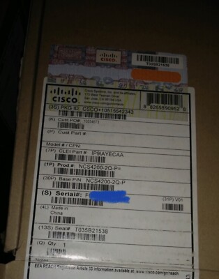 Cisco NCS4200-2Q-P 2-port 40 Gigabit Ethernet QSFP Interface Module New ...