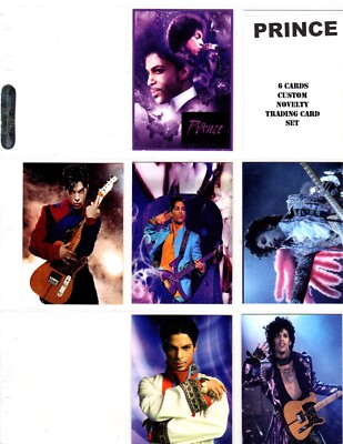 PRINCE CUSTOM NOVELTY TRADING CARD 6 CARDS SET | eBay