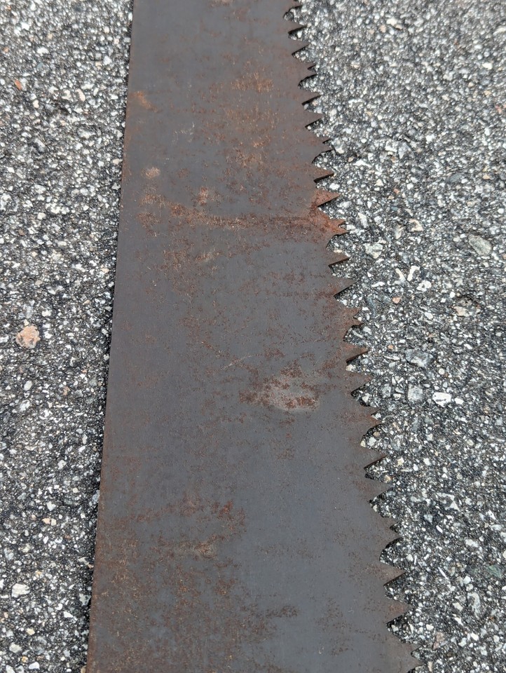 Vintage One Man Crosscut Saw With Handle | eBay