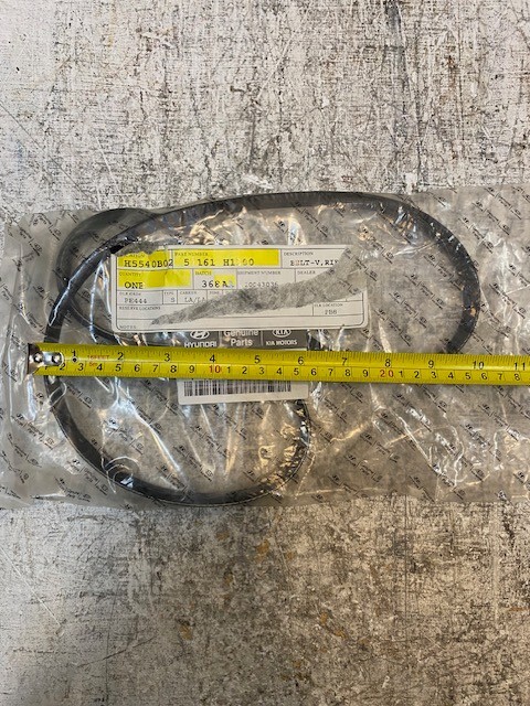 Hyundai Power Steering Pump V Belt 57161-H1300 | eBay
