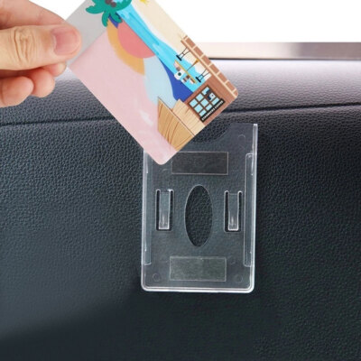 1x Car Card Holder For Windshield Dashboard Card Holder Car Interior ...
