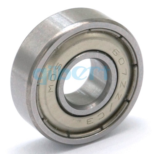5pcs 607ZZ 7x19x6mm ABEC1 Thin-wall Shielded Deep Groove Ball Bearing ...
