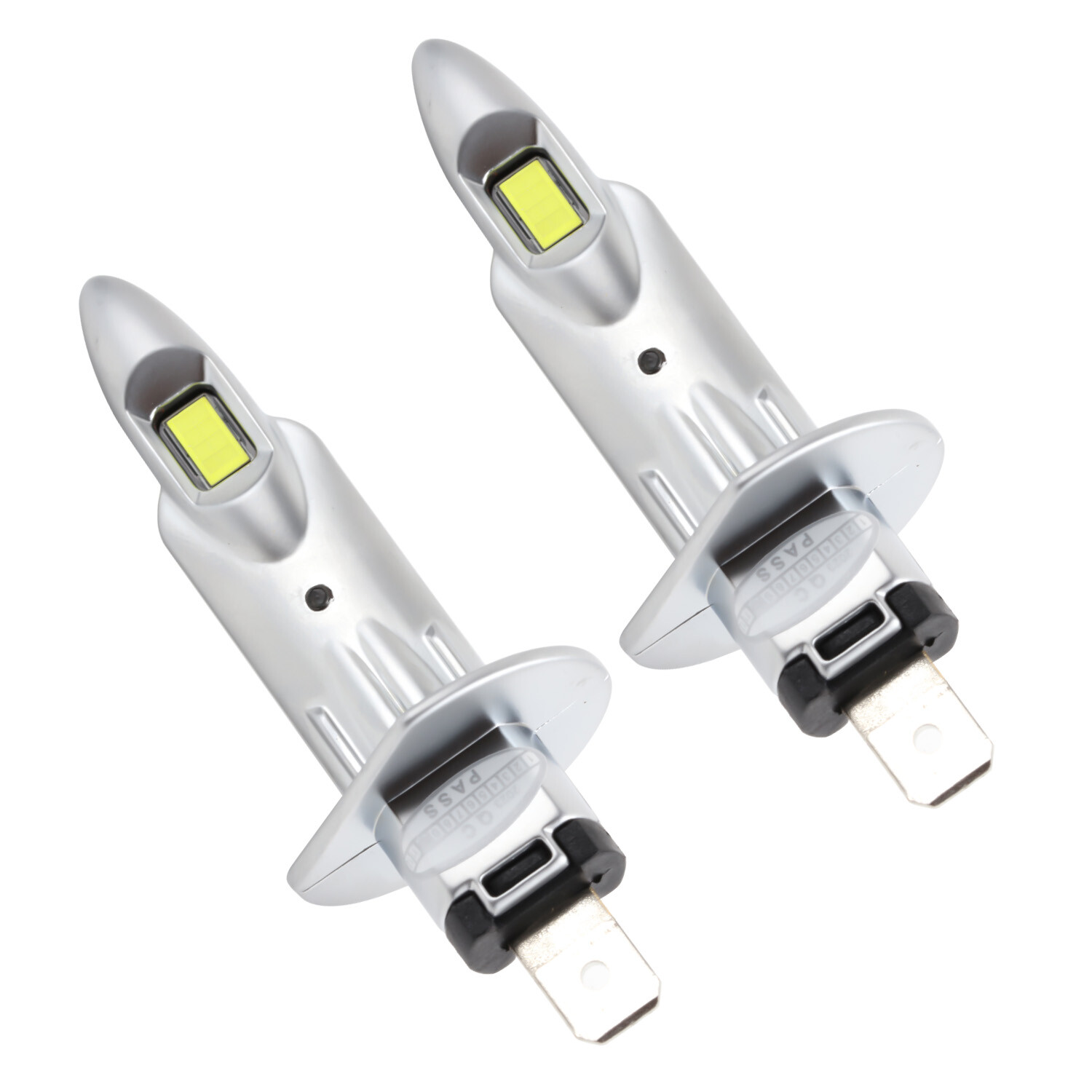 NEW MODIGT 2PCS 12V H1 LED 100W White 6500K Car Head Light Lamp Globes ...