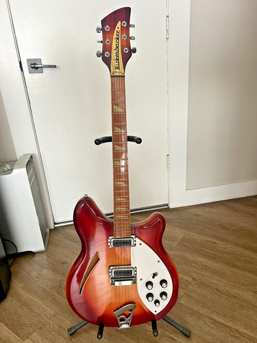 Rickenbaker Electric Guitar 360 vintage fireglo with case 1992 | eBay