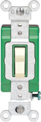 Leviton 3032-2I 30 Amp, 120/277 Volt, Toggle Double-Pole AC Quiet ...