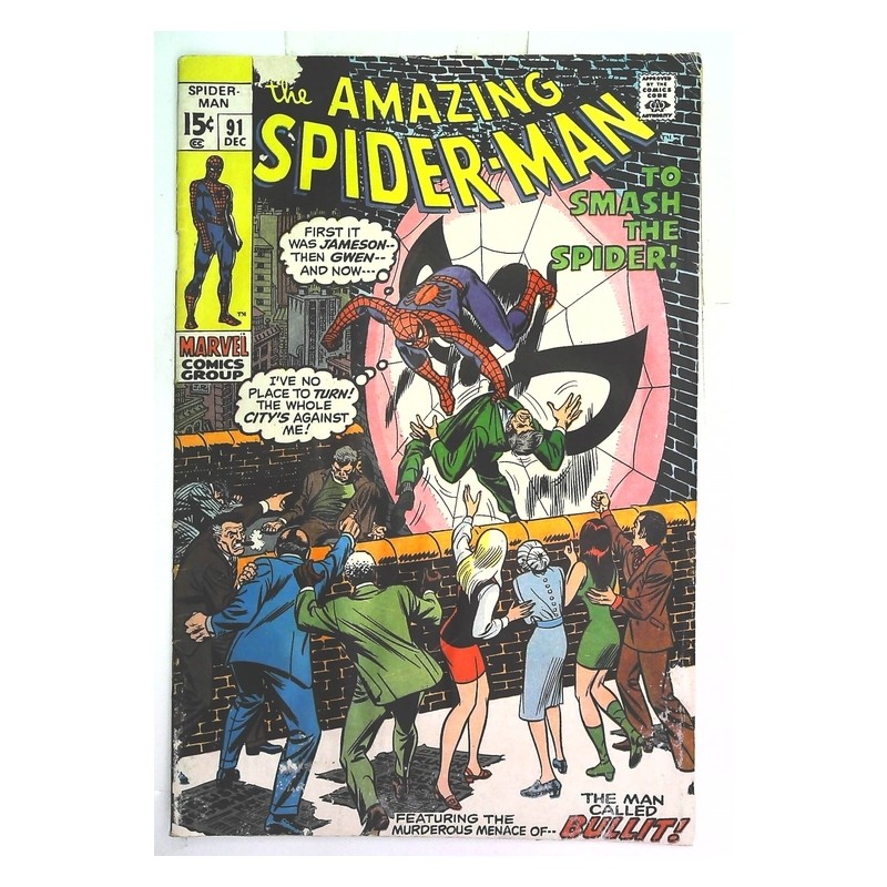 Amazing Spider-Man #91 - 1963 series Marvel comics VG minus [n] | eBay