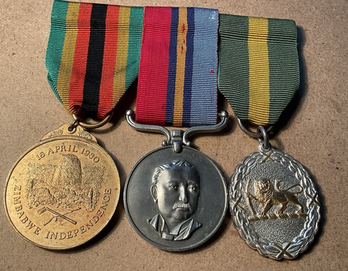 C114 A/ Major T. TANSER. 1965-1980 Rhodesian War Trio JEWISH Name | eBay