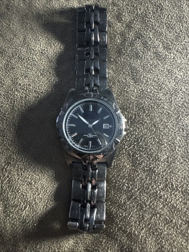 Puritan Watch Men's Blue Dial Gunmetal Band PUR60552W Vintage needs new ...