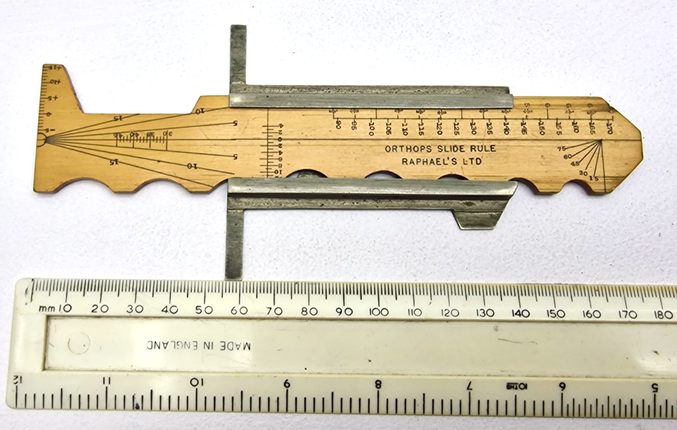 Raphaels Orthops Slide Rule Opticians Optical Face Gauge Vintage | eBay UK