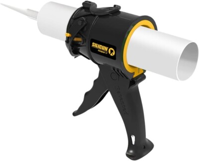 SILIGUN™ Compact Caulking Gun - No Drip Caulk Gun - Works with All 10 ...