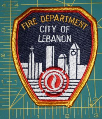 CITY OF LEBANON FIRE DEPARTMENT PATCH (336) | eBay