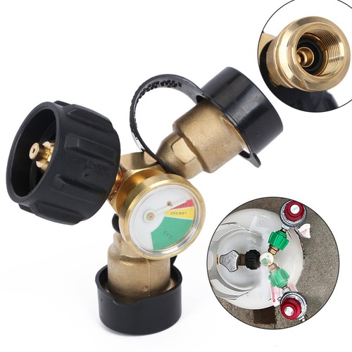 DUAL LCC27 LPG CYLINDER OUTLET DOUBLE ADAPTER - Y CONFIGURATION AUS ...
