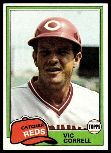 1981 Topps Vic Correll Cincinnati Reds #628 | eBay