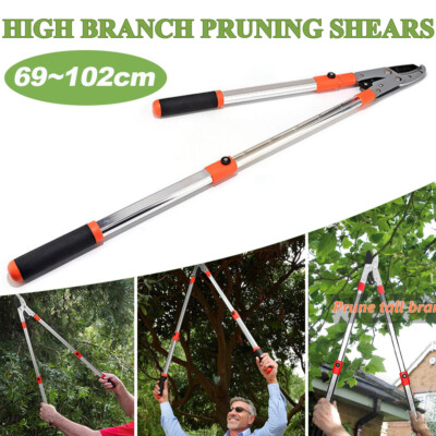 Telescopic Anvil Pruner Gardening Garden Shear Tree Garden Extending ...