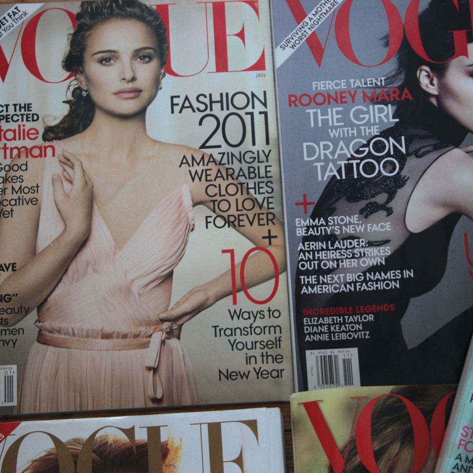 Archival Vogue Fashion Magazine Lot - Lady Gaga, Rihanna - 2010s ...