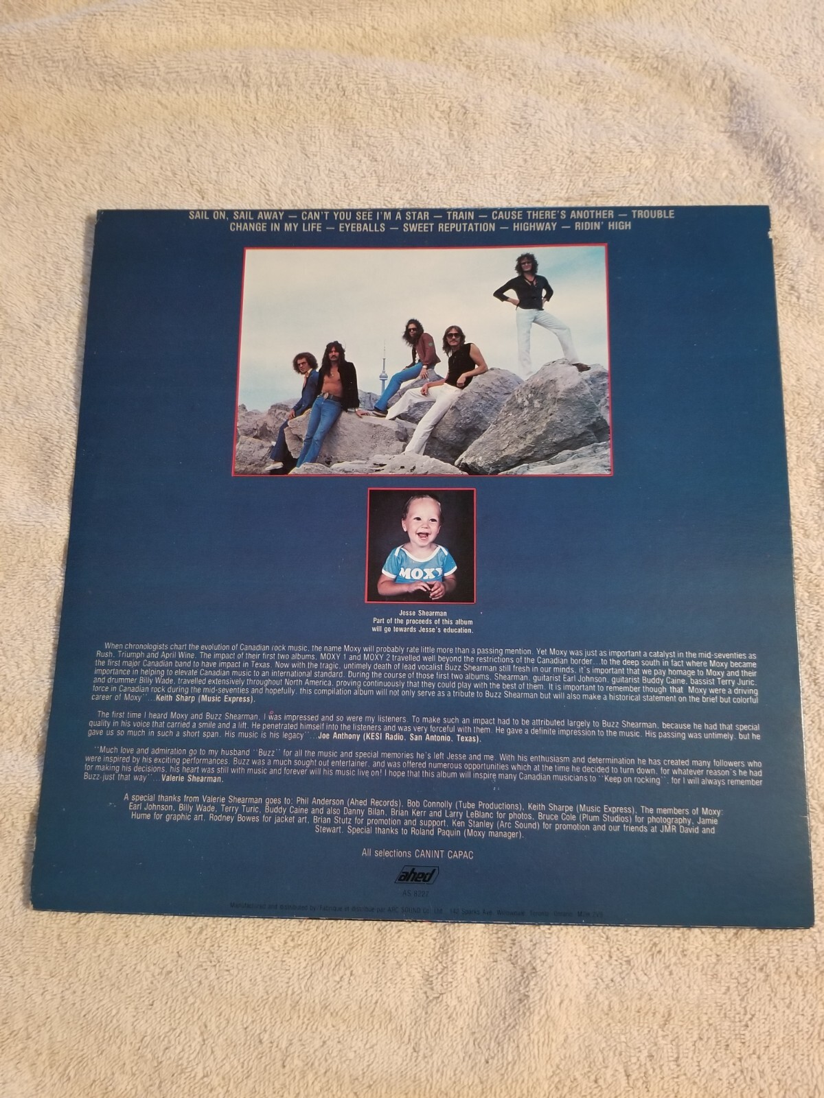 Moxy A Tribute to Buzz Shearman LP AS 8227 Canada IMPORT | eBay