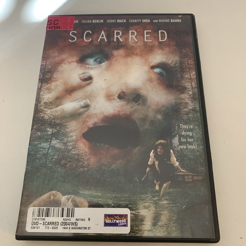 Scarred (DVD 2005 Widescreen) Horror Movie Slasher flick RARE OOP ...